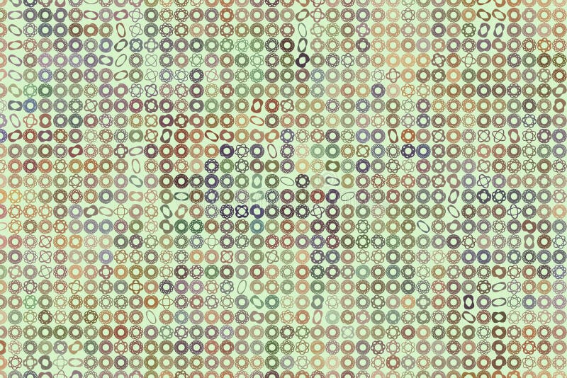 Abstract Geometric Oval & Mixed Pattern, Colorful & Artistic for ...