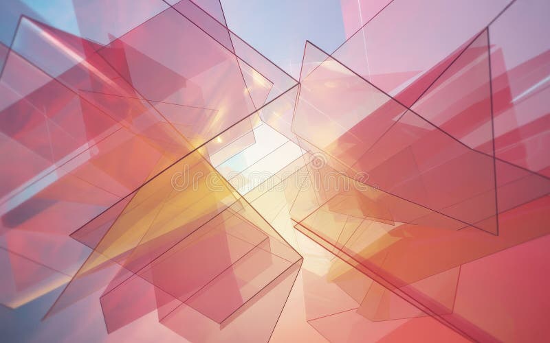 Abstract Geometric Overlapping Planes Stock Illustrations – 1,068 ...