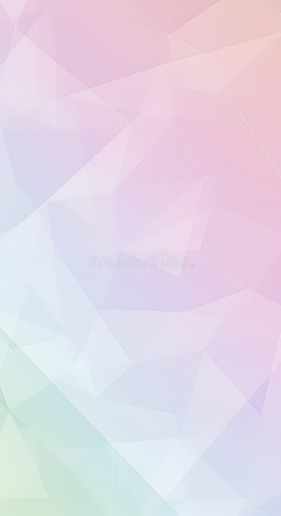 Abstract Geometric Pastel Background Stock Image - Image of circle ...