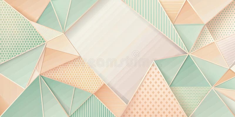 Abstract Geometric Pastel Design with Subtle Textures and Patterns ...
