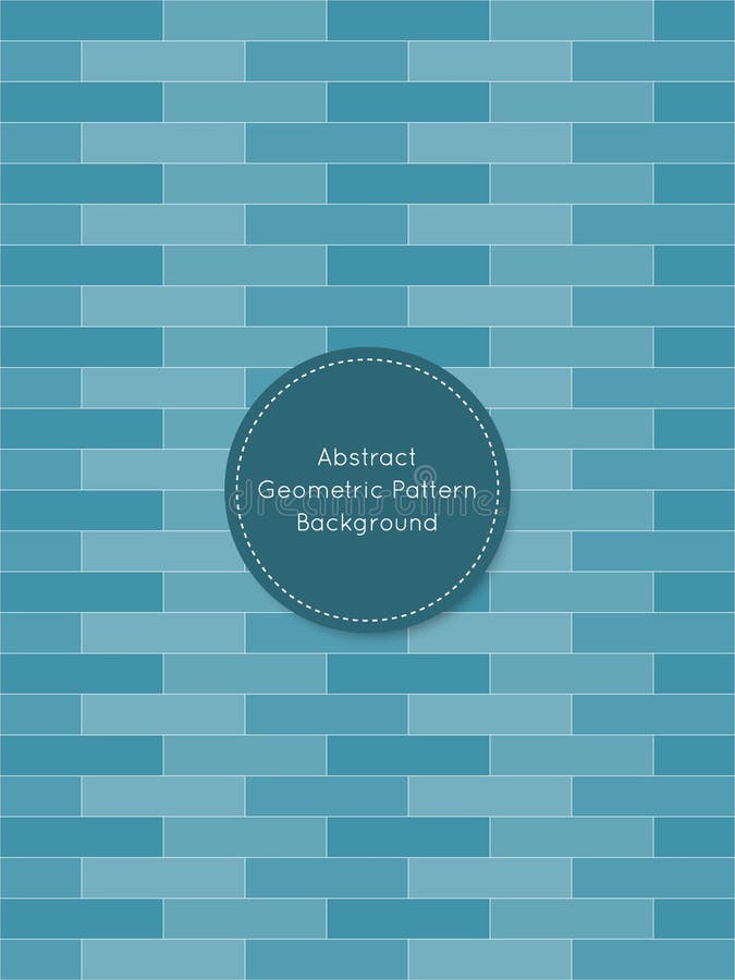 Abstract Geometric Pattern Background, Arranged Rectangular Bar in ...