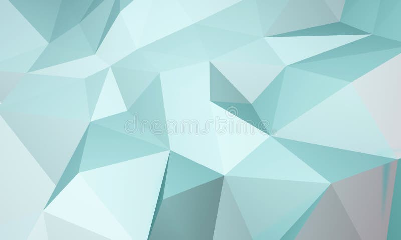 Abstract Geometric Pattern Background Green Polygon Triangle Background ...