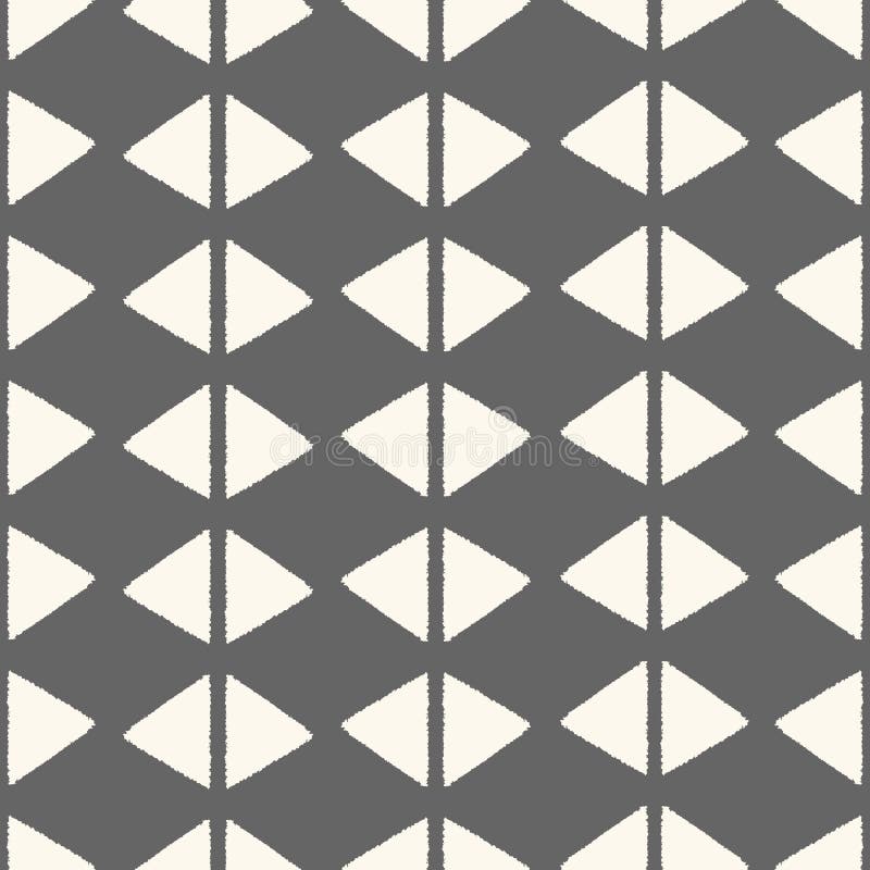 Vector Diamond Shape Seamless Pattern Border Design. Stock Vector ...