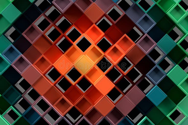 Chaotic Square Surface Polygons Stock Illustrations – 136 Chaotic ...