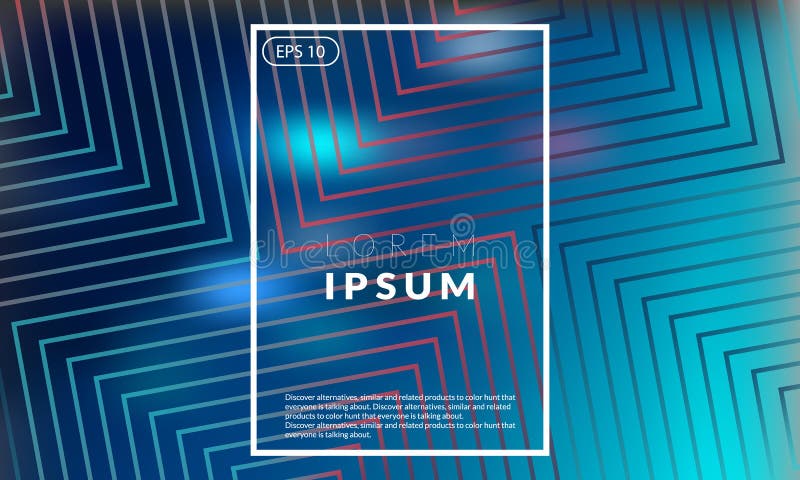 Abstract Geometric Pattern of Background with Modern Dynamic Motion ...