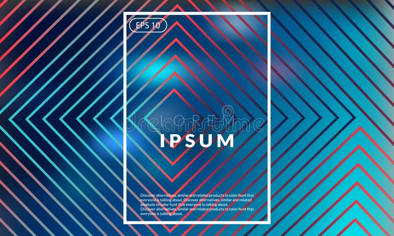 Abstract Geometric Pattern of Background with Modern Dynamic Motion ...