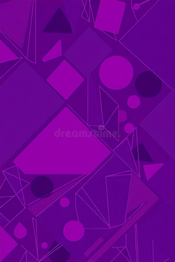 Abstract Geometric Pattern Background with Purple Color Banner Poster ...