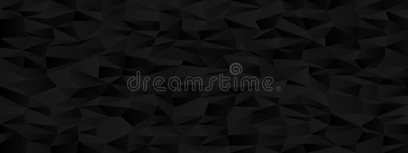 Abstract Geometric Pattern with Black Triangular Shapes for Modern ...