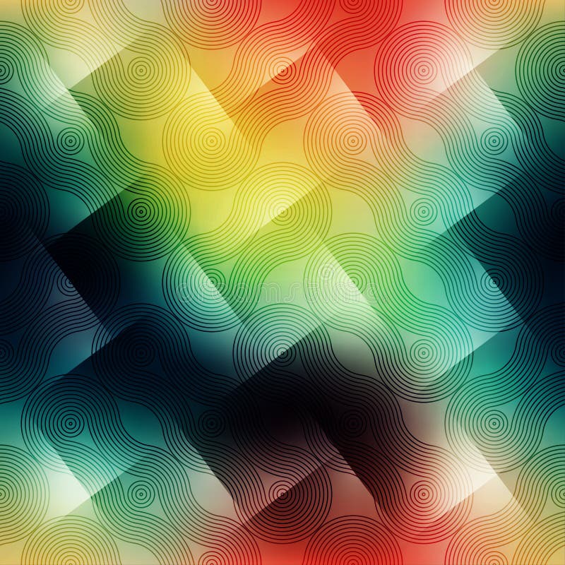 Geometric and Blur Pattern of a Triangles in Low Poly Style. Stock ...