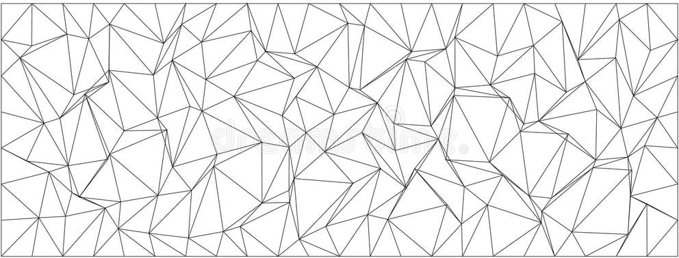 Abstract Geometric Pattern with Chaotic Line Design for Modern Art ...