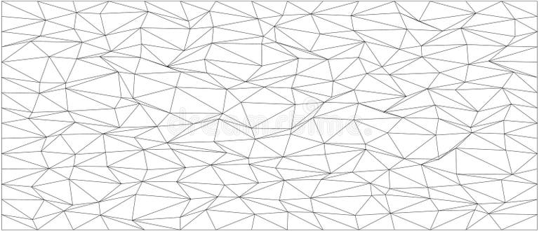 Abstract Geometric Pattern with Chaotic Triangular Lines for Dynamic Design Projects Stock ...