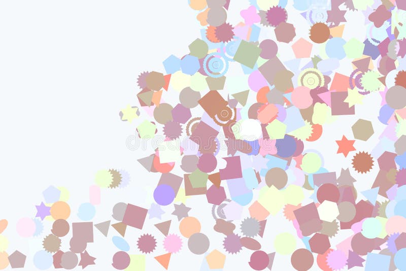Abstract Geometric Pattern, Colorful & Artistic Shapes for Graphic ...