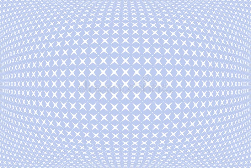 Abstract Geometric Pattern with 3D Illusion Effect. Blue Convex ...