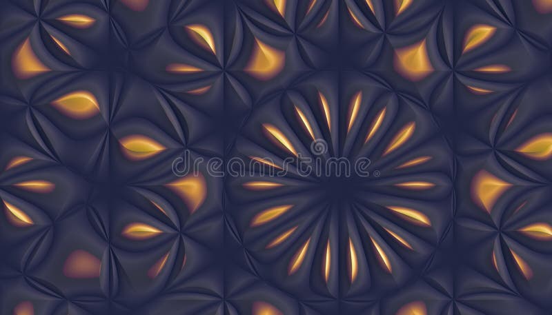 Abstract geometric pattern stock illustration. Illustration of hexagon ...