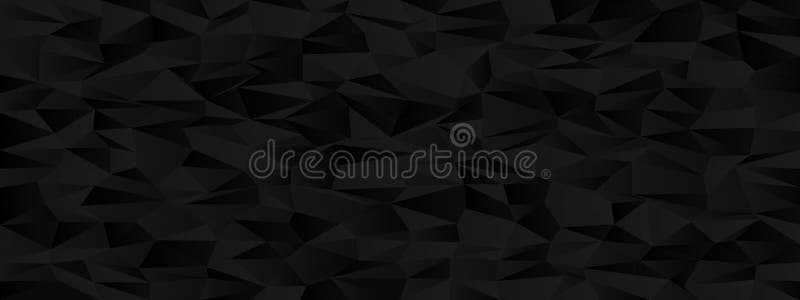 Abstract Geometric Pattern with Dark Low Poly Texture for Modern Design ...