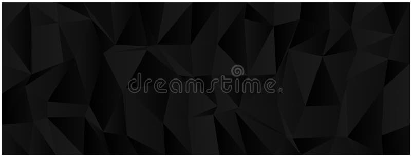 Abstract Geometric Pattern with Dark Polygonal Shapes for Modern Design ...