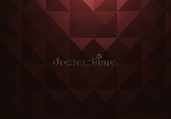 Abstract Geometric Pattern Dark Red Triangle Design Background Stock ...
