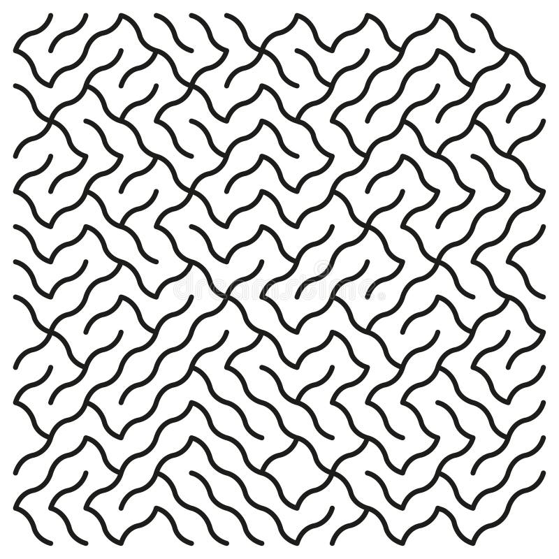 Abstract Geometric Pattern. Diagonal Line Texture. Optical Illusion ...