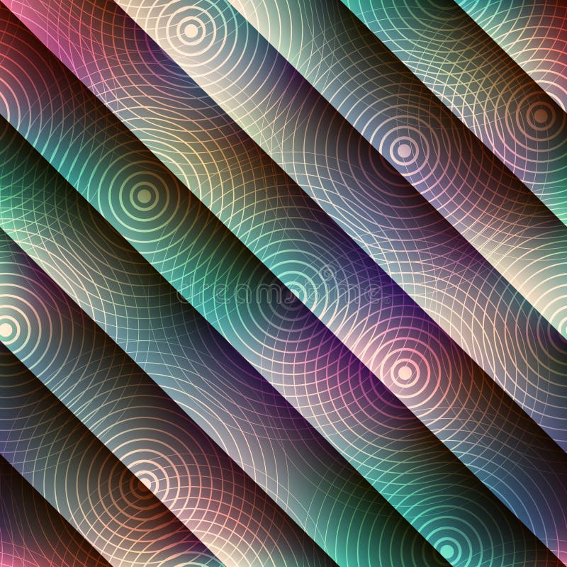 Abstract Geometric Pattern with Diagonal Strikes. Stock Vector ...