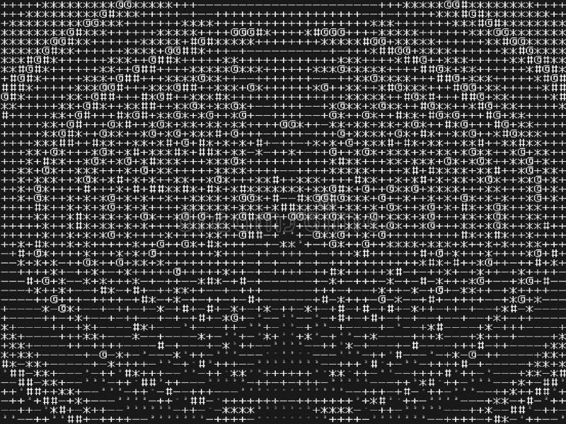 Abstract Geometric Pattern, Digital Wallpaper Stock Illustration ...