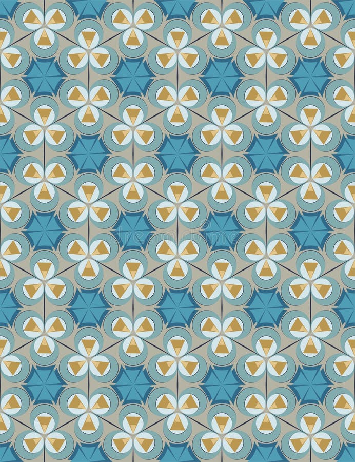 Abstract geometric pattern stock vector. Illustration of hexahedron ...