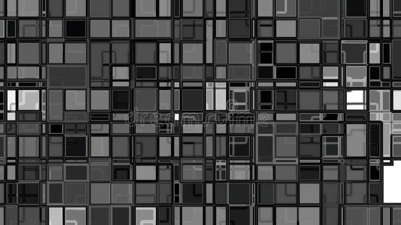 Gray and White Squares Rectangles and Lines Stock Image - Image of ...