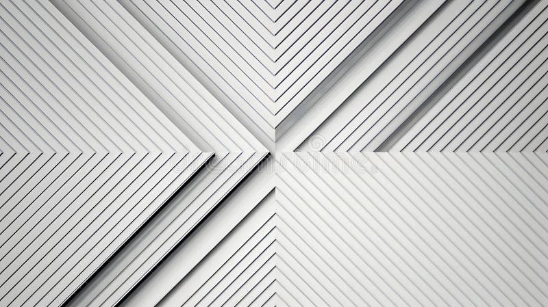 Intersections in White: Geometric Abstract Patterns in Modern Design ...
