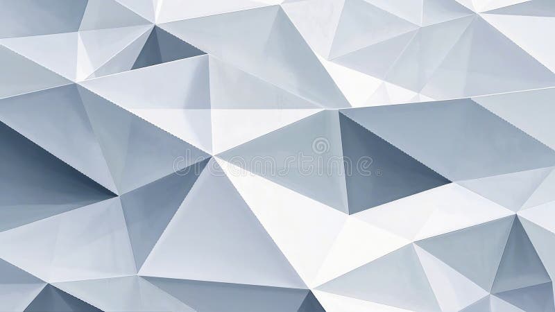 Geometric Triangle Pattern with Light Elements Stock Illustration ...