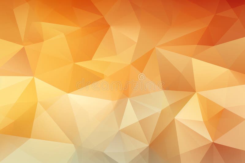 Abstract Geometric Pattern Featuring Shades of Orange, Yellow, Lemon ...