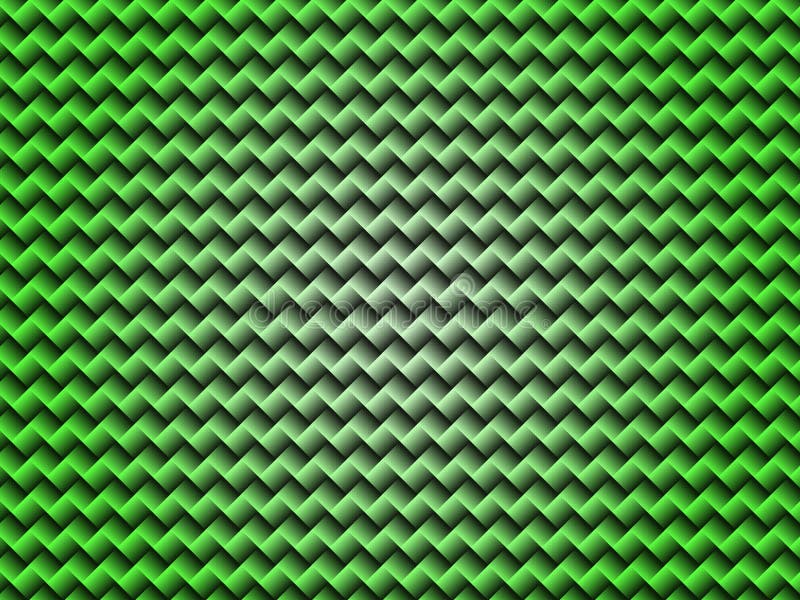 Abstract Geometric Pattern in Green Gradient Stock Illustration ...