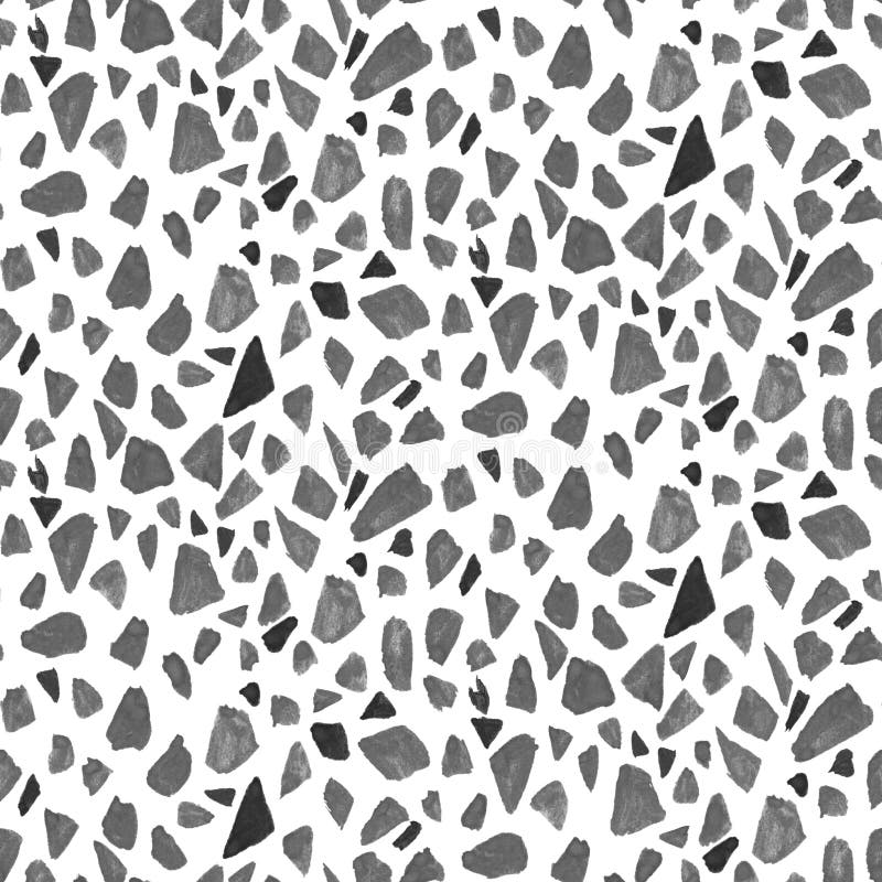 Abstract Geometric Pattern with Hand Drawn Irregular Triangles Stock ...