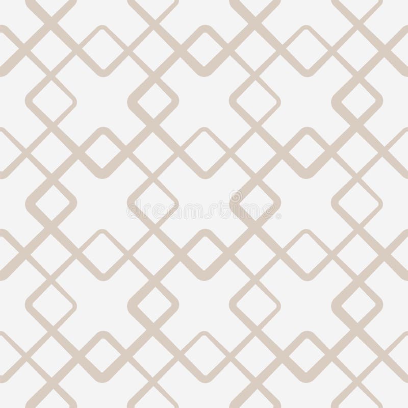 Abstract Geometric Pattern. Intersecting Squares with Rounded Edges ...