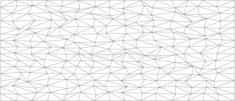 Abstract Geometric Pattern with Irregular Triangular Shapes for Modern ...