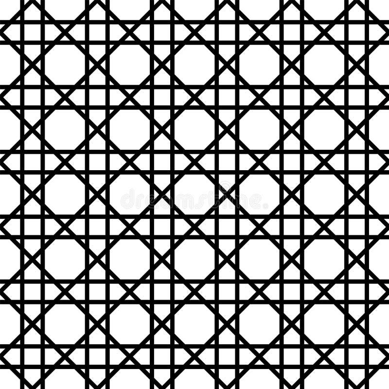 Abstract Geometric Pattern with Lattice, Tiles, Straight and Diagonal ...