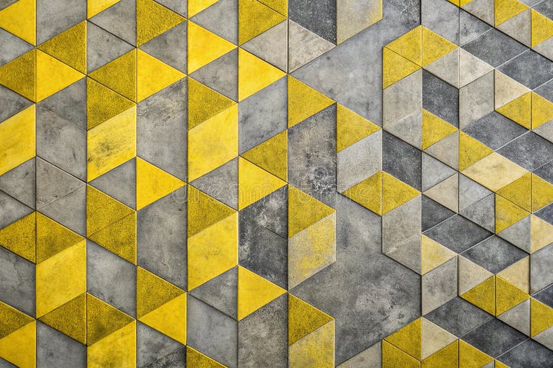 Graphite Grey Abstract Textured Geometric Stepped Background with ...