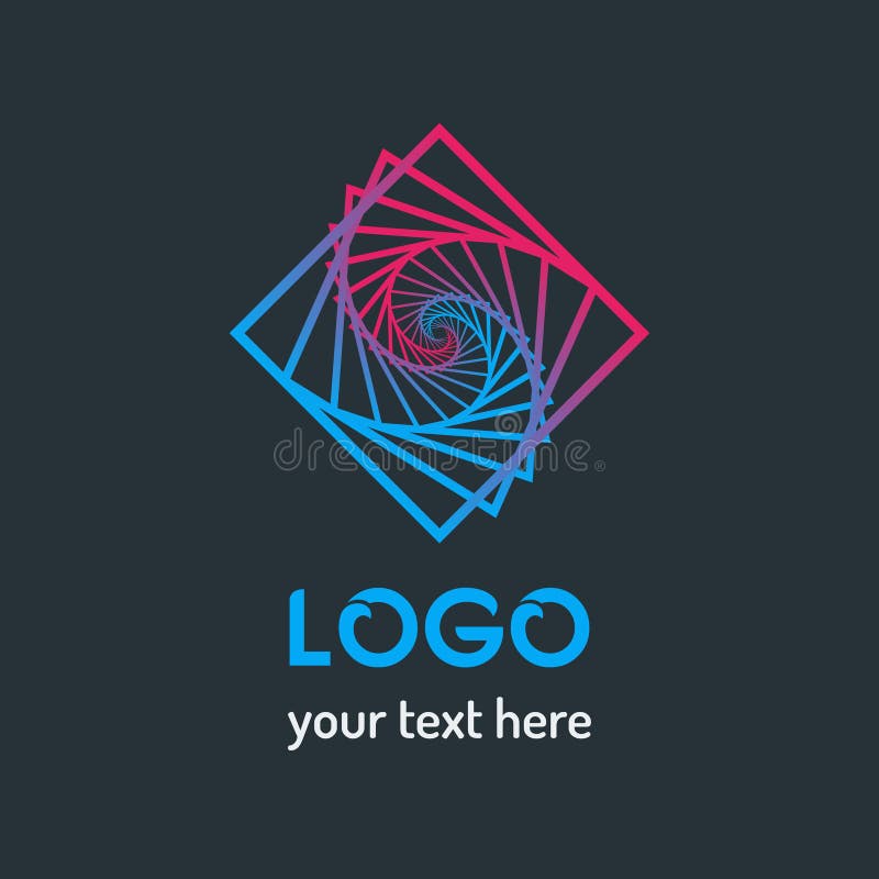 Abstract Geometric Pattern Line Logo Icon Background Vector ...