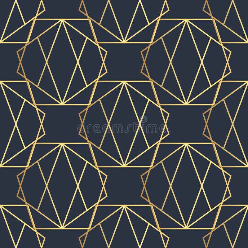 Abstract Geometric Pattern with Lines. a Seamless Vector Background ...