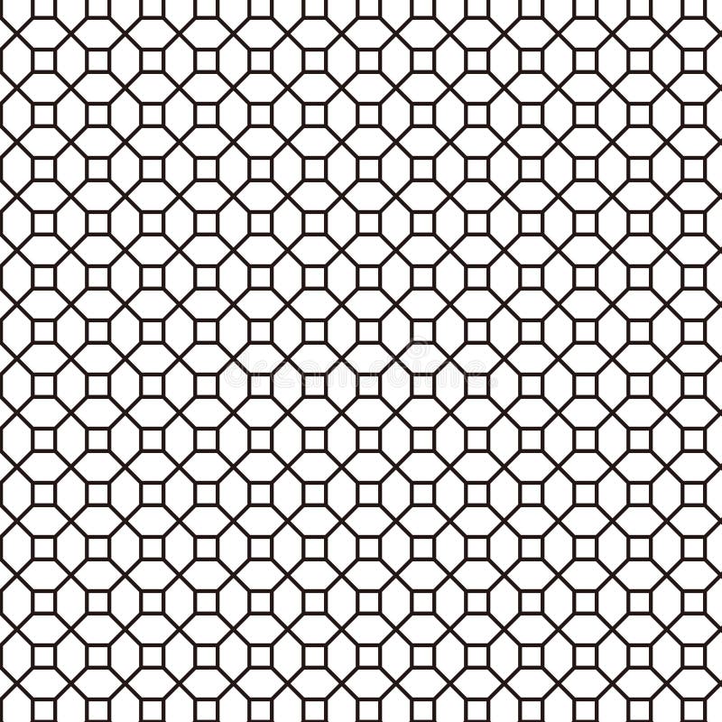 Abstract Geometric Pattern with Lines Stock Vector - Illustration of ...