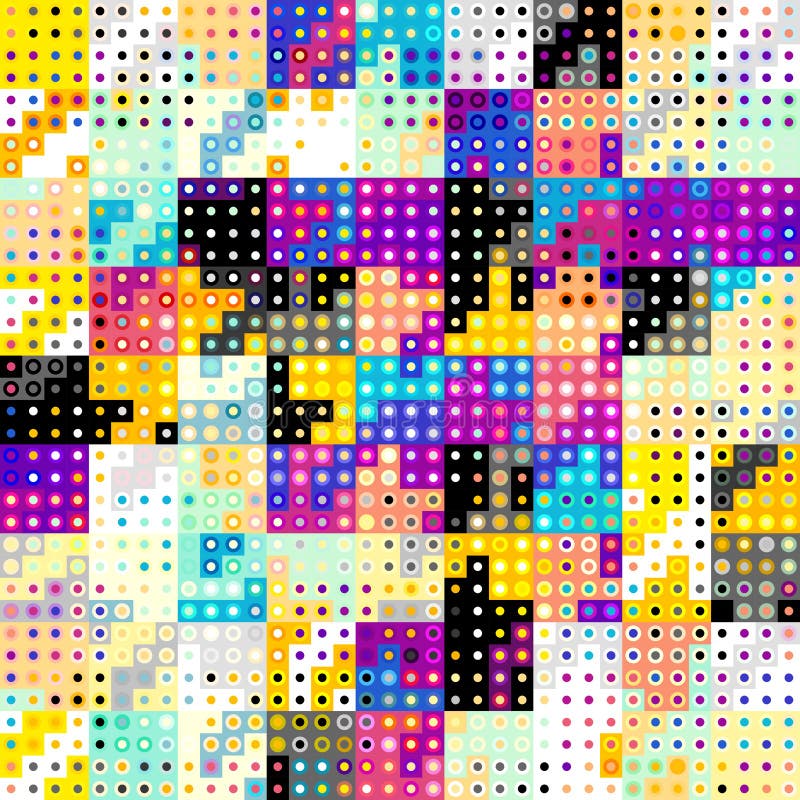 Geometric Abstract Pattern in Low Poly Style. Stock Vector ...