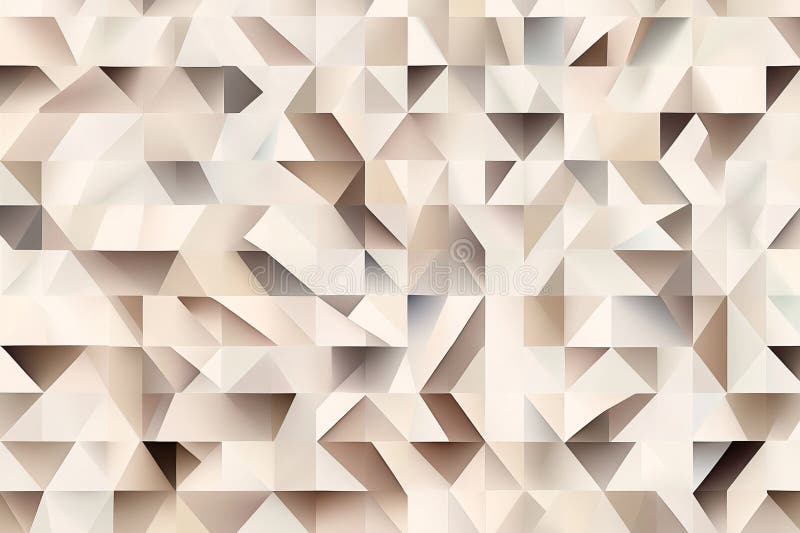 Abstract Geometric Pattern with Neutral Tones and Triangular Shapes for ...