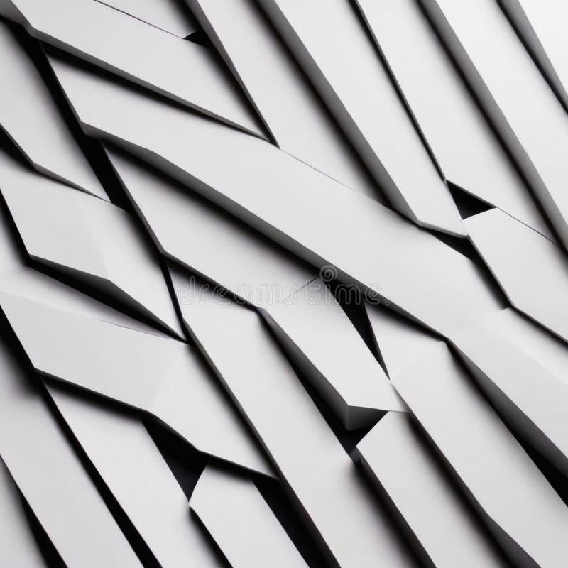 Abstract Geometric Pattern with Overlapping Shapes Stock Image - Image ...