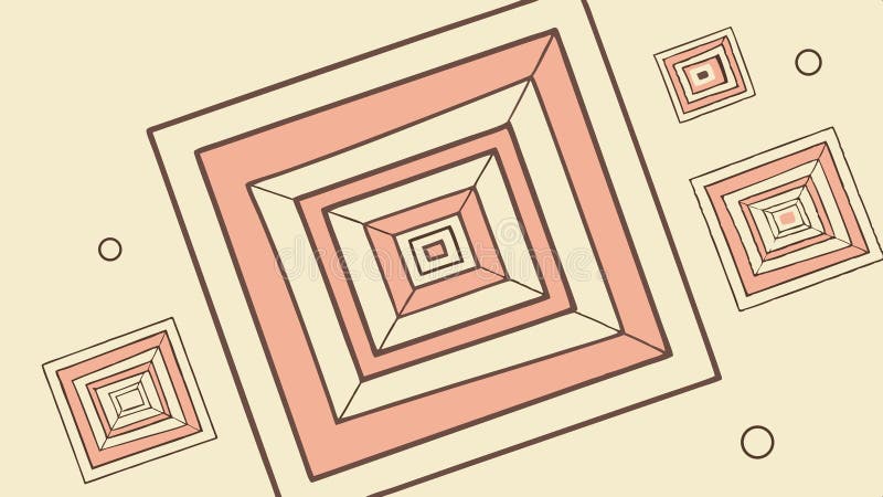 Abstract Geometric Pattern with Overlapping Squares Vector Design ...