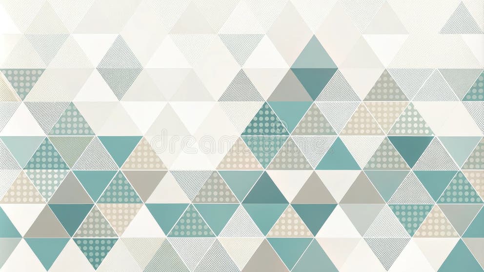 Abstract Geometric Pattern with Pastel Triangles and Subtle Textures ...