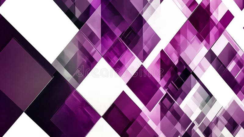 Abstract Geometric Pattern in Purple Tones for Empowerment Stock ...