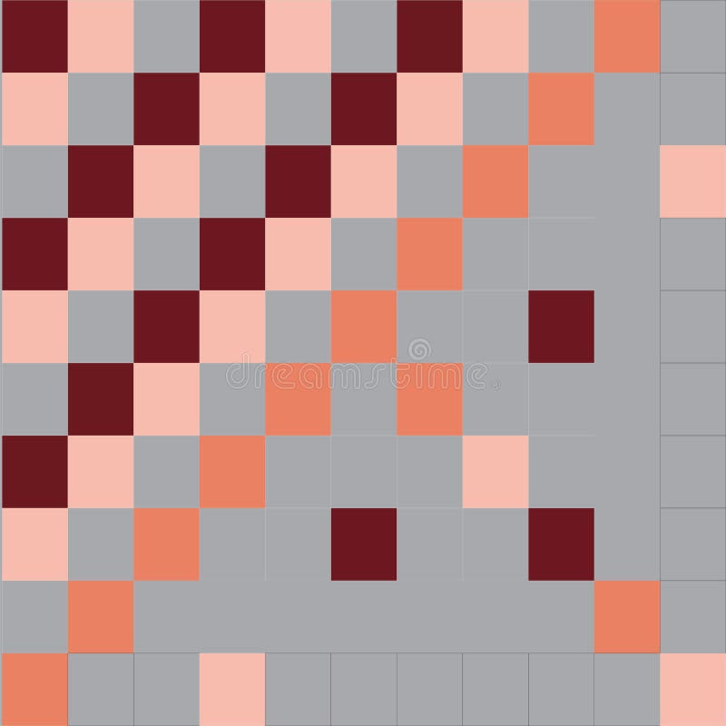 Abstract Geometric Pattern with Rectangles Stock Vector - Illustration ...