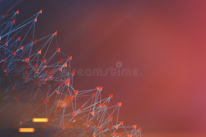 Abstract Geometric Pattern Red Diagonal Toned Stock Illustration ...