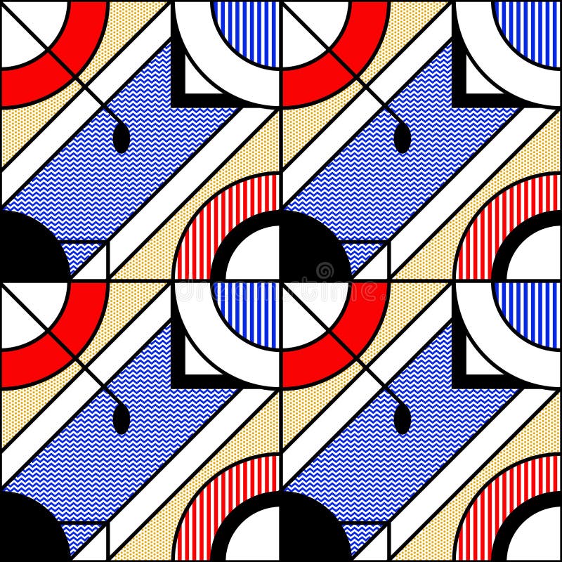 Abstract Geometric Pattern 7 Stock Vector - Illustration of diagonal ...