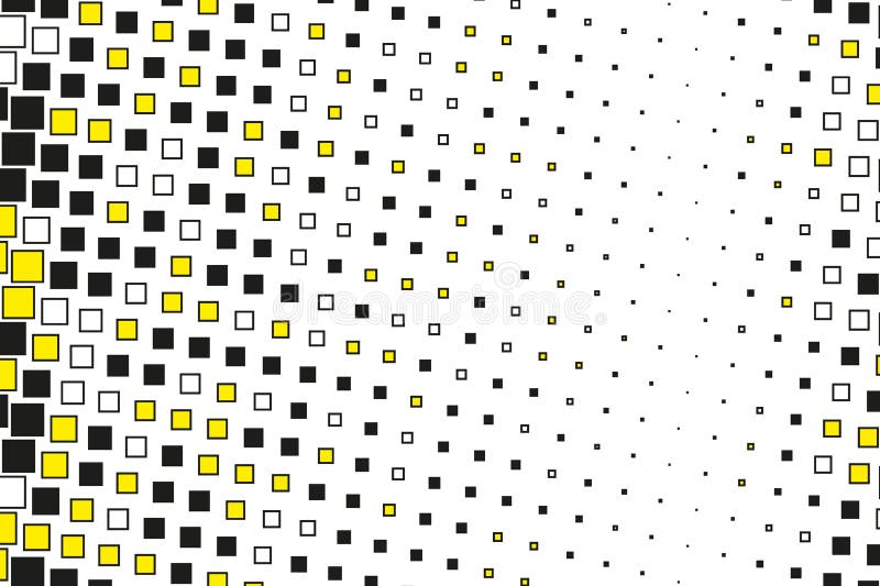 Abstract Geometric Pattern with Small Squares. Design Element ...