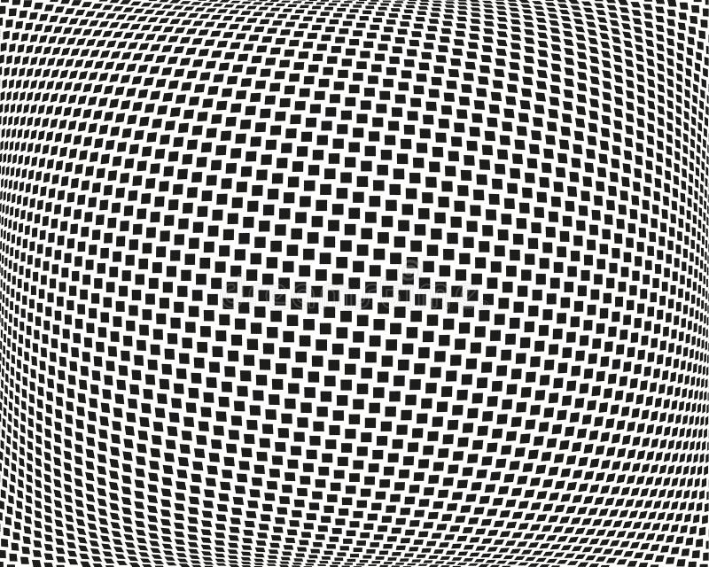 Abstract Geometric Pattern with Small Squares. Stock Vector ...