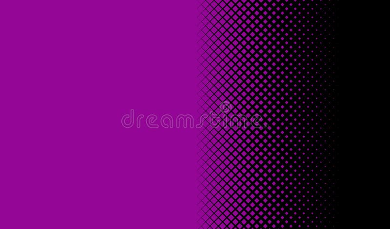Abstract Geometric Pattern with Small Squares. Black and Purple Color ...